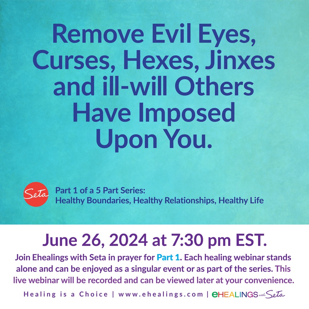 Remove Evil Eyes, Curses, Hexes, Jinxes and Ill-will Others Have ...